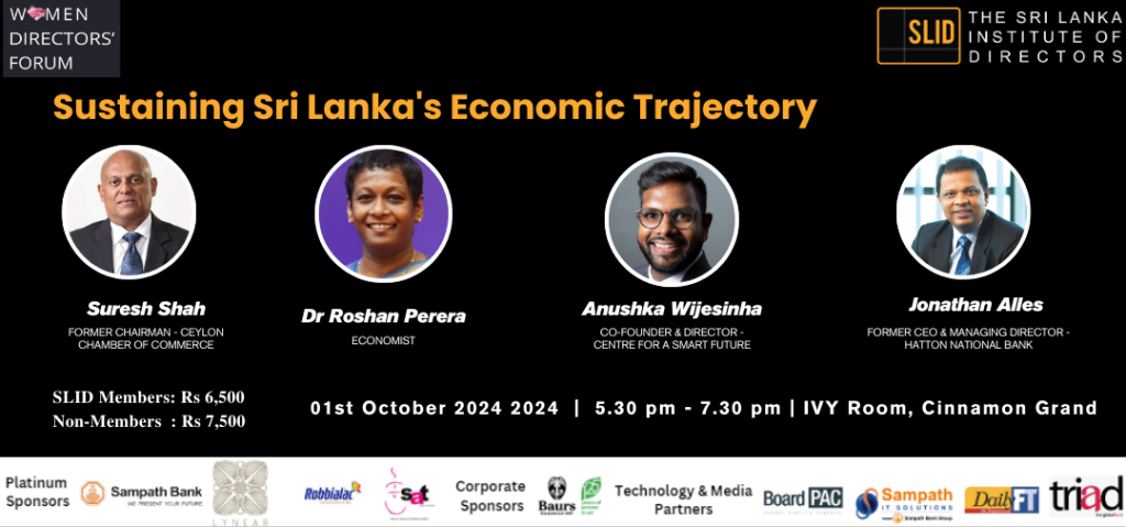 Sustaining Sri Lanka’s Economic Trajectory – SLID -The Sri Lanka ...